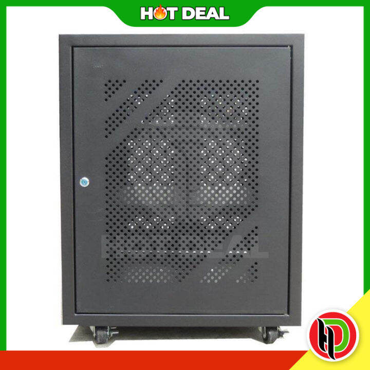 Hotdeal 19" GrowV 9U ( Perforated Door ) Heavy Duty Equipment & Server ...