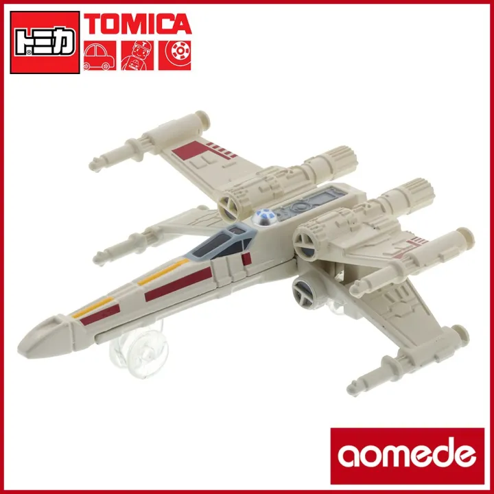 Takara Tomy Tomica TSW 02 Star Wars Dameron X Wing Starfighter Diecast Hot Pop Plane Toy Model ...