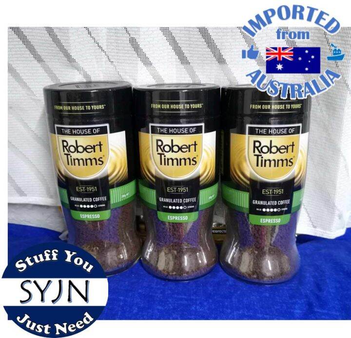 Robert Timms Instant Coffee 200g from Australia | Lazada PH