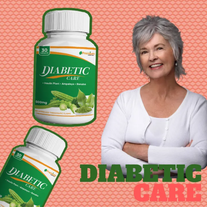 2 Bottles (60 Capsules) Diabetic Care Capsules FDA Approved Diabetes ...
