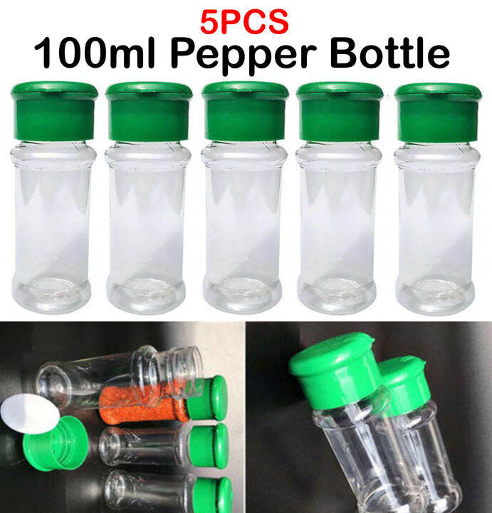100 ml thickened plastic bottle split bottle seasoning bottle pepper ...