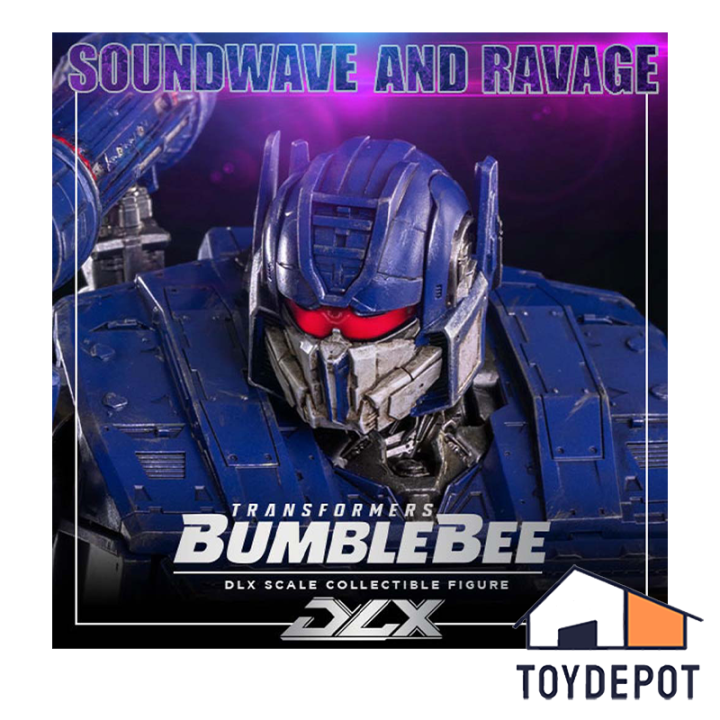 ThreeZero Transformer: Bumblebee - DLX Soundwave and Ravage (3Z-0160) | Lazada