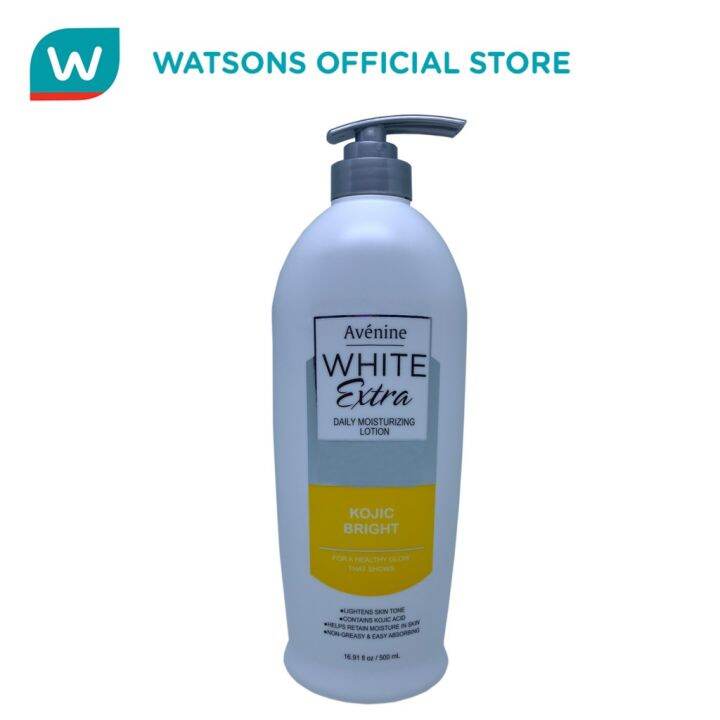 AVENINE Extra White Kojic Brightening Lotion 500ml | Lazada PH