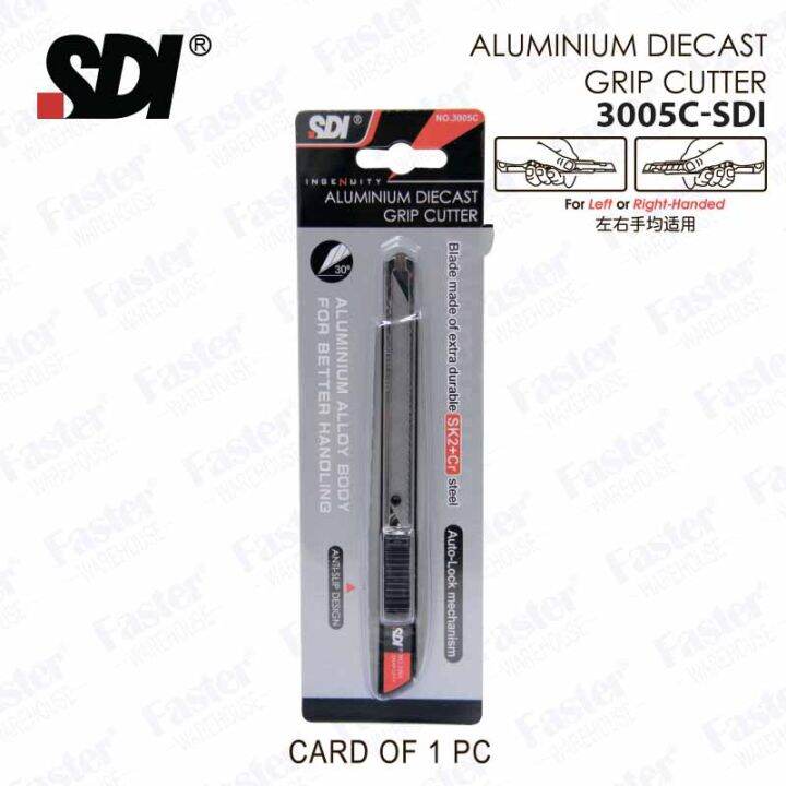 SDI 3005C-SDI Aluminum Diecast Grip Cutter (1 pc/card) | Lazada