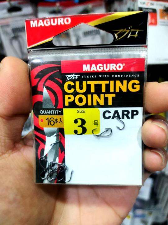 Kail Maguro Cutting Point Carp ukuran 1 sampai 15 lengkap | Lazada Indonesia