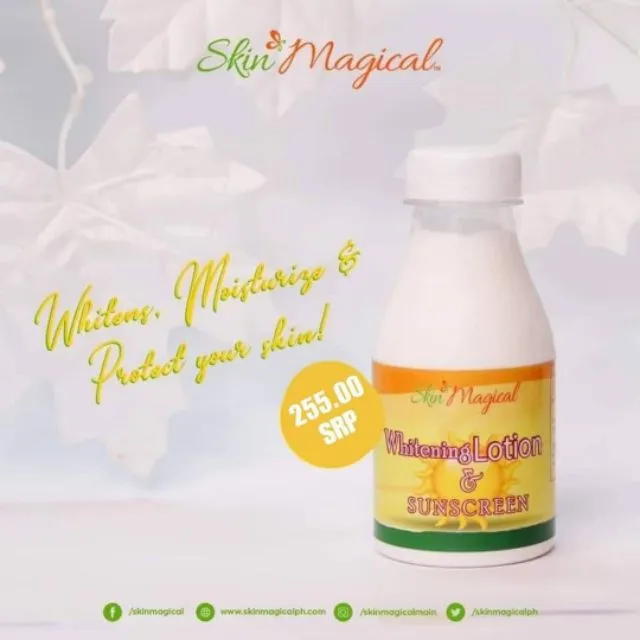 Skin magical whitening lotion and sunscreen 300mlHxy | Lazada PH
