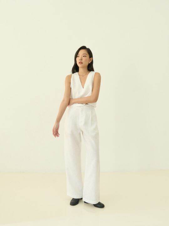 kkhu.studio_Still linen pants | Lazada.co.th