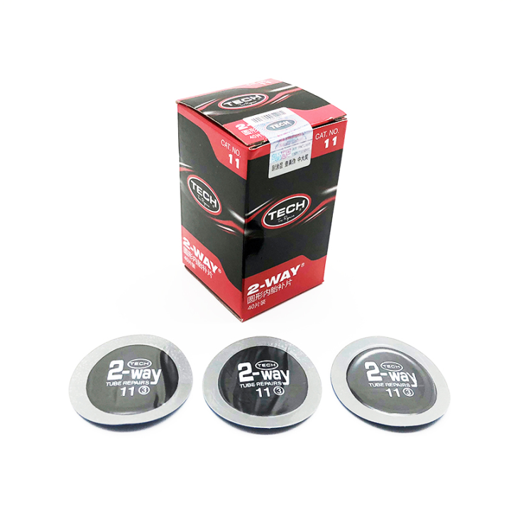 แผ่นปะยางใน TECH 2-Way เบอร์ 11 ขนาด 45 มิลลิเมตร บรรจุกล่องล่ะ 40 ชิ้น | Lazada.co.th