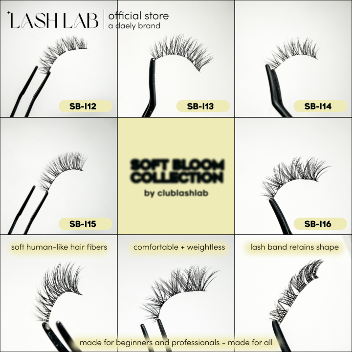 Soft Bloom Collection (Premium Invisible Band Lashes) by clublashlab ...