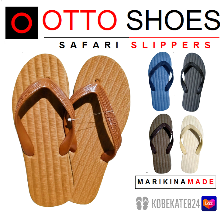 SAFARI SLIPPERS for KIDS & ADULTS [UNISEX] / MARIKINA Made / OTTO SHOES ...