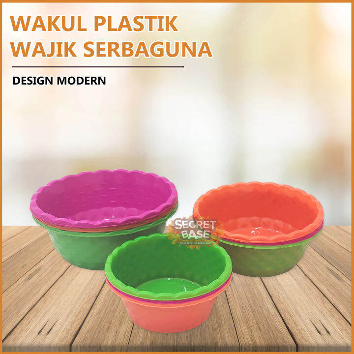 WASKOM WAJIK - Ember Plastik / Baskom Hajatan Plastik / Bak Cuci Air ...