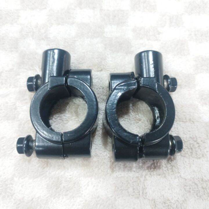 MOTORCYCLE SIDE MIRROR CLAMP UNIVERSAL 10MM | Lazada PH
