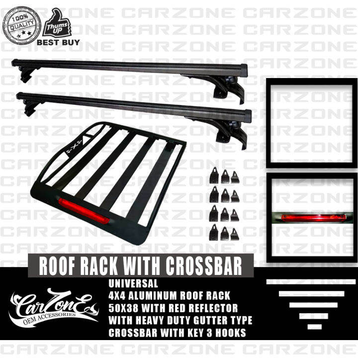 Universal 4x4 Aluminum Roof Rack / Roofrack Top Load / Topload Cargo ...