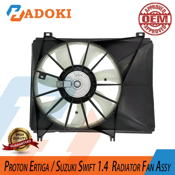 OEM HIGH QUALITY PROTON ERTIGA / SUZUKI SWIFT 1.4 RADIATOR FAN MOTOR ...