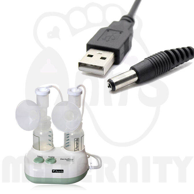 【READY STOCK】Breast Pump USB Cable for Ameda Lactaline | Lazada