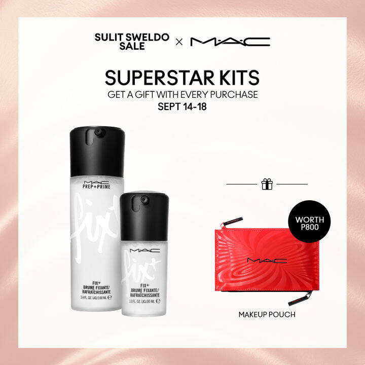 MAC - 2pcs Skincare Set with Fix+, Mini MAC Fix+ (Worth P2,150) • The ...