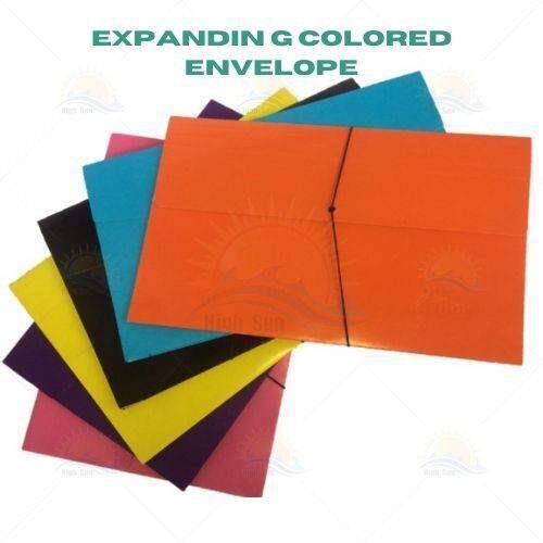 COD 5 PCS SET Expanding Envelope Long File inserted folder Office ...