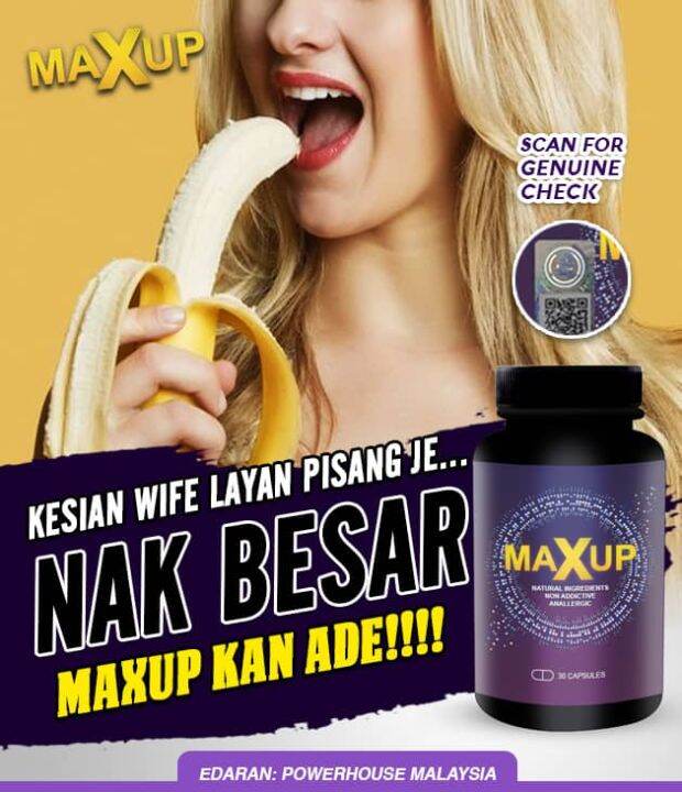 vitamin EXCLUSIVE FREEGIFT Maxup Capsul Gel Original 2021-MAX UP ...