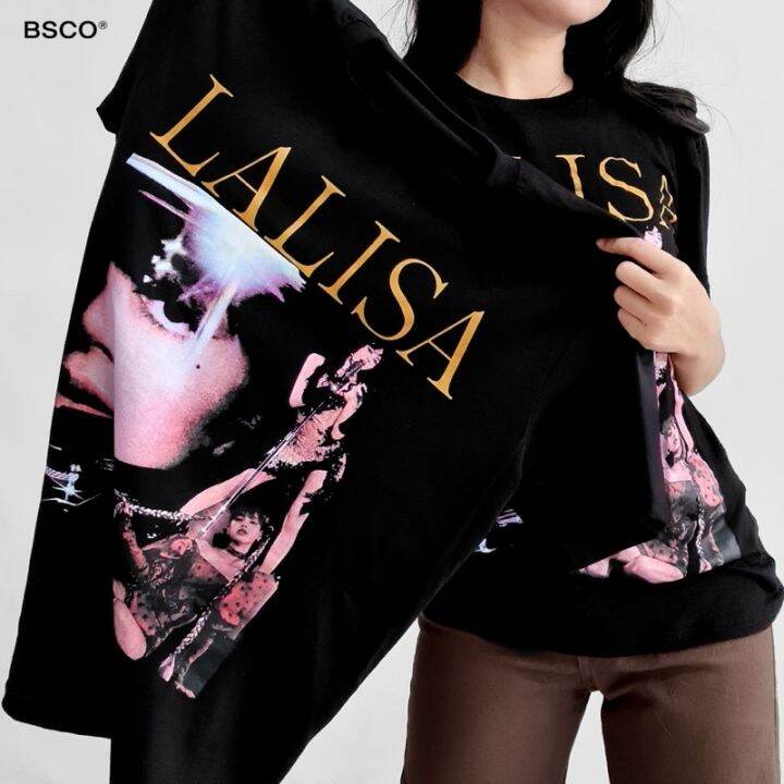 BSCO LALISA BOOTLEG OVERSIZED SHIRT MEDIUM SIZE | Lazada PH