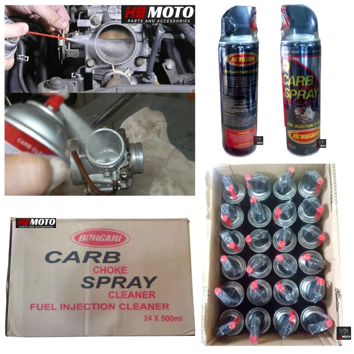 1 Karton isi 24 Botol Carburator Carb Choke Spray Fuel Injection ...