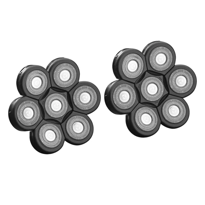 Replacement Electric Shaver Head Electric Shaver 7D Independently 7 ...