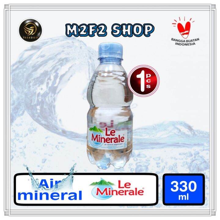 Air Mineral Le Minerale Botol Mini Plastik Pet - 330 ml (Kemasan Satuan) | Lazada Indonesia
