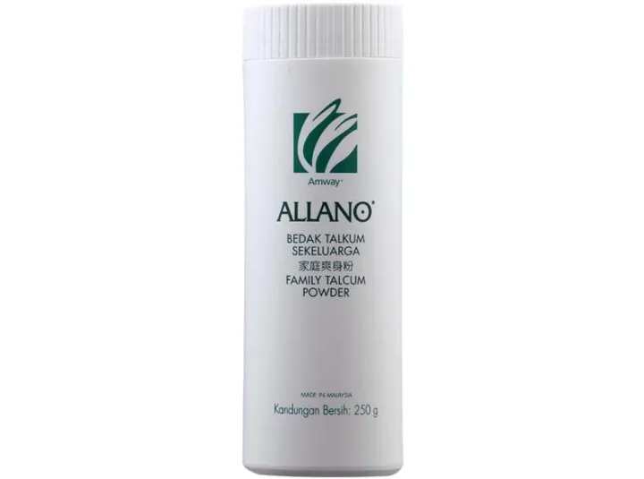 Amway ALLANO Family Talcum Powder 250g แป้งฝุ่น แอมเวย์ อัลลาโน ...