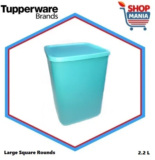Tupperware Tall Square Round 2.2 L Food Container Storage | Lazada PH