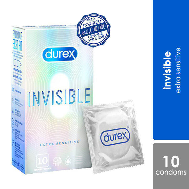 Alpro Pharmacy Durex Invisible Extra Thin Extra Sensitive Condom10's ...