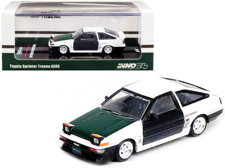 INNO Limited Edition 1:64 TOYOTA SPRINTER TRUENO AE86 "Drift Car" With Carbon doors (IN64-AE86T ...