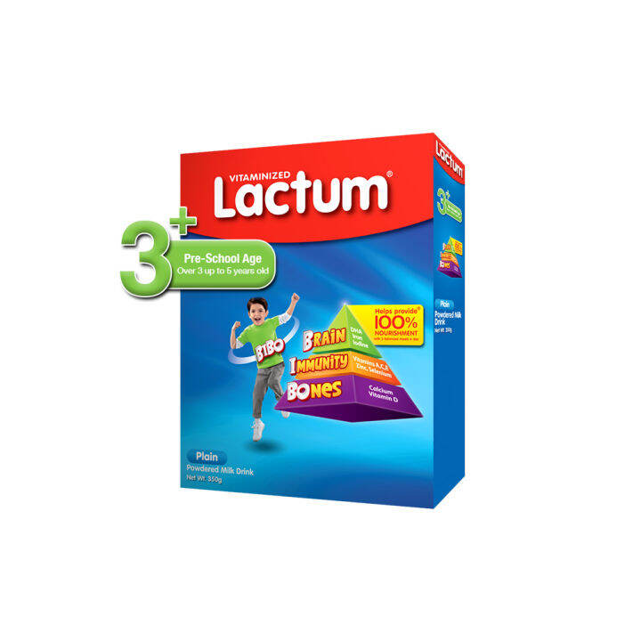 LACTUM Powdered Milk Drink for 3+ Years Old 350g | Lazada PH