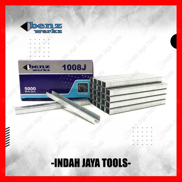 BENZ 1008 J Isi Stapler 8 mm - Staples Paku Tembak Model U 1008J ...
