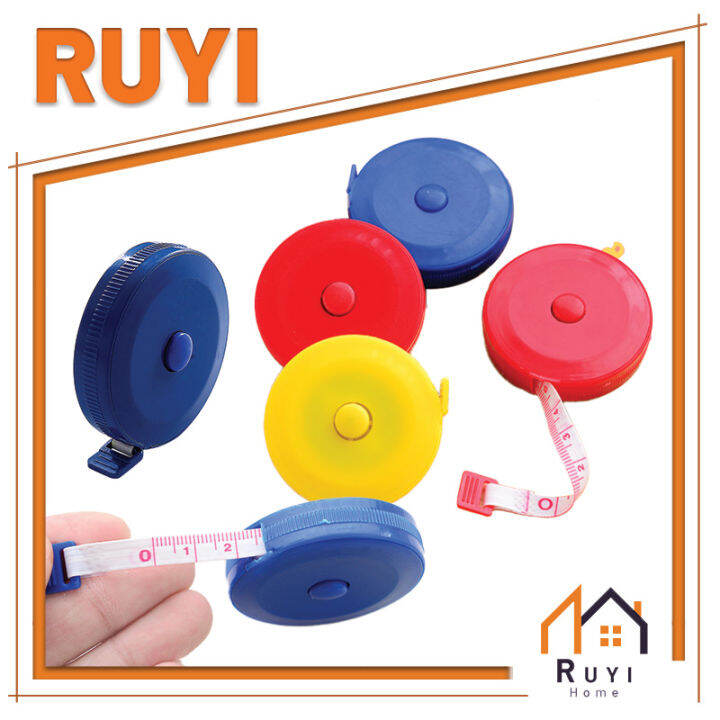 Portable Mini Tape Measure Tailor Small Soft Ruler Retractable Plastic ...