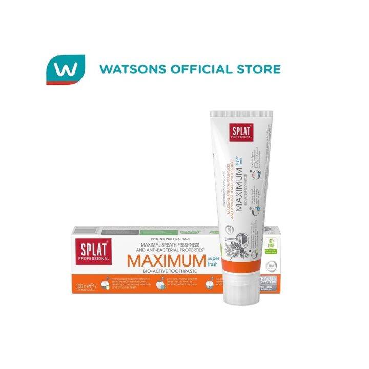 SPLAT Professional MAXIMUM bio-active toothpaste 100ml | Lazada PH