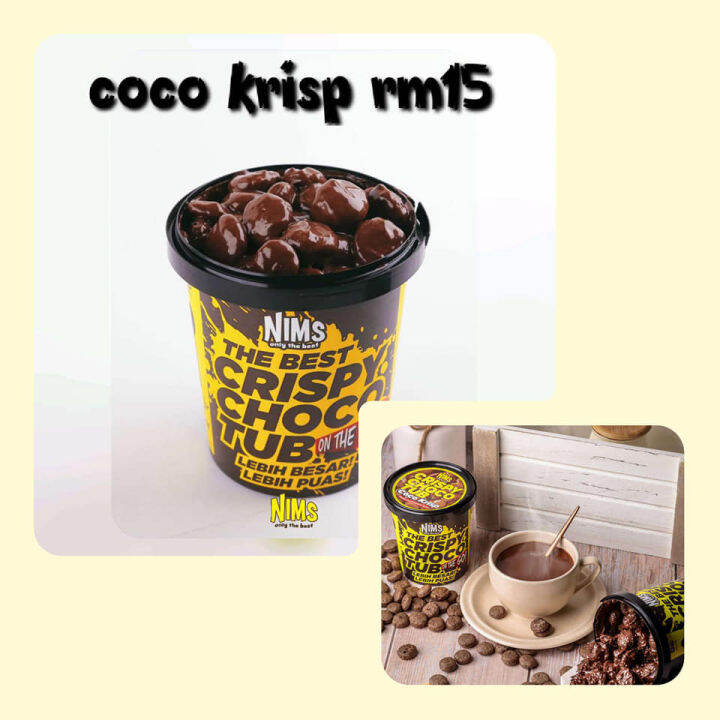 Nims Crispy Choco Tub - Coco Krisp | Lazada