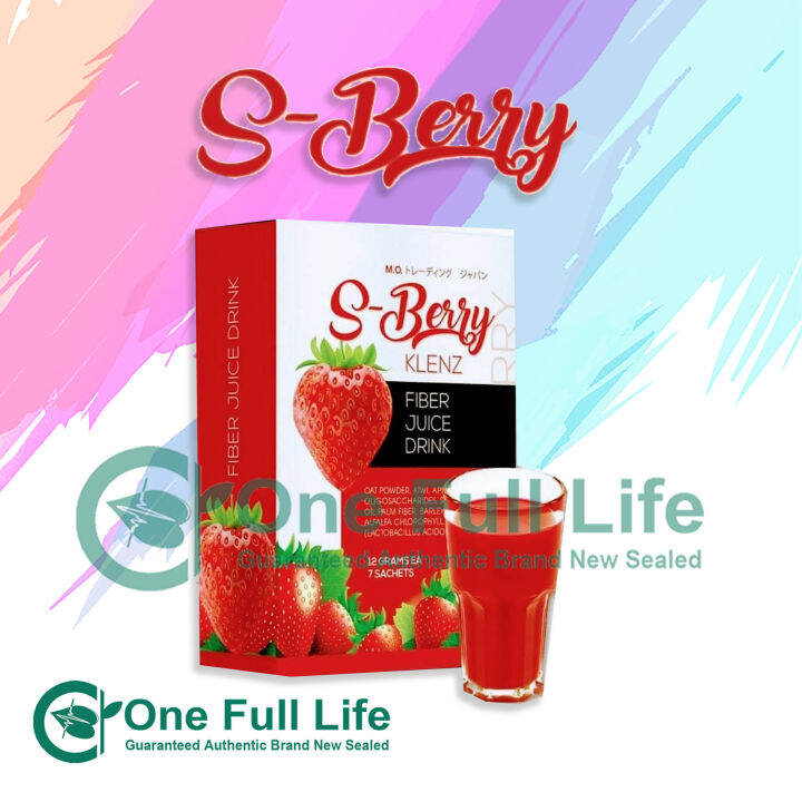 S-Berry Sberry Klenz Fiber Juice Drink 1 BOX | Lazada PH