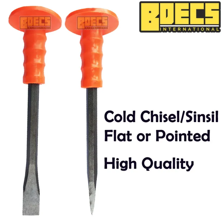 Cold Chisel Sinsil Quality Flat or Pointer 1pc Only | Lazada PH
