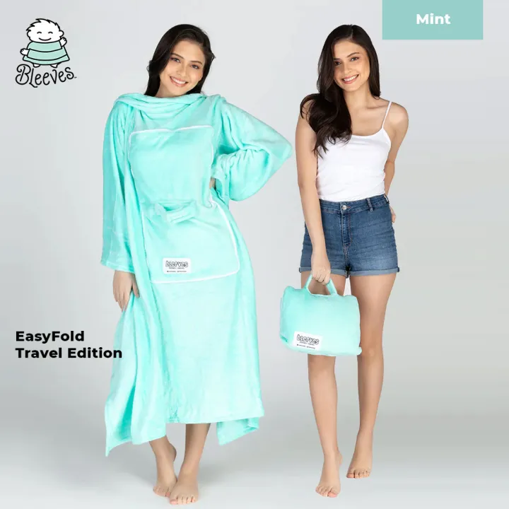 Bleeves® | Mint (Bleeves EasyFold Edition) | Bleeves Wearable Blanket ...