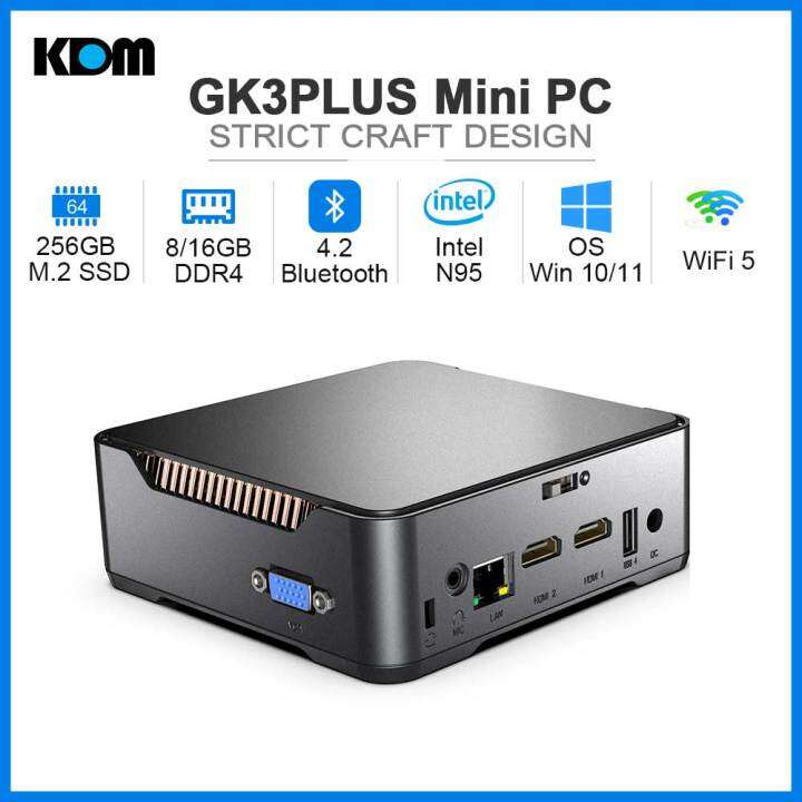 2023 ใหม่ GK3Plus Mini PC CPU Alder-N Lake N100 Quad-Core WiFi 2.4G/5G ...