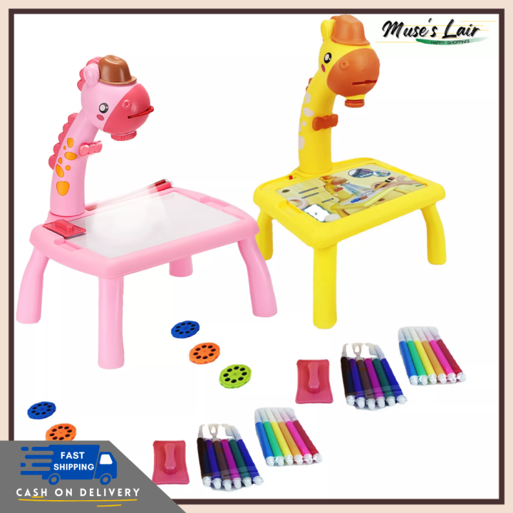 Muse's Lair | Drawing Table with Projector for Kids | Projection Desk ...
