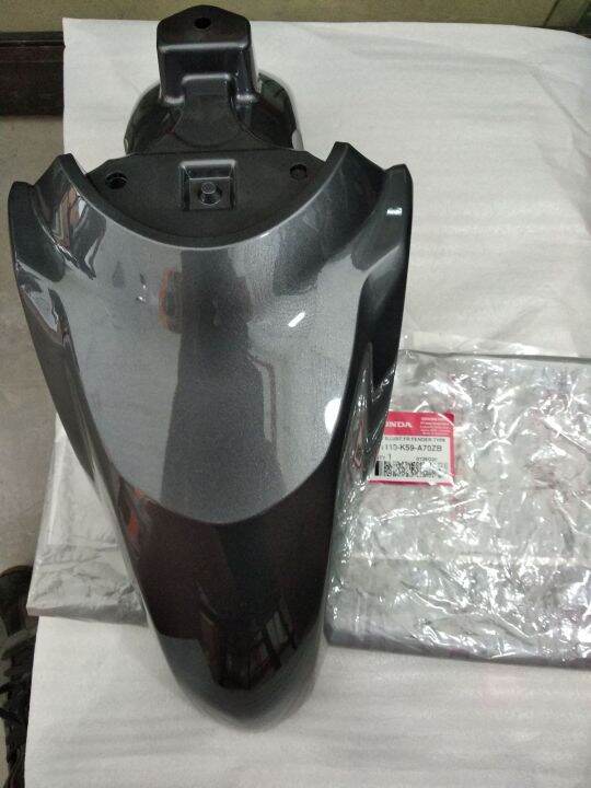 HONDA CLICK 125 V2 FRONT FENDER GUN METAL 61110K59A70ZB | Lazada PH