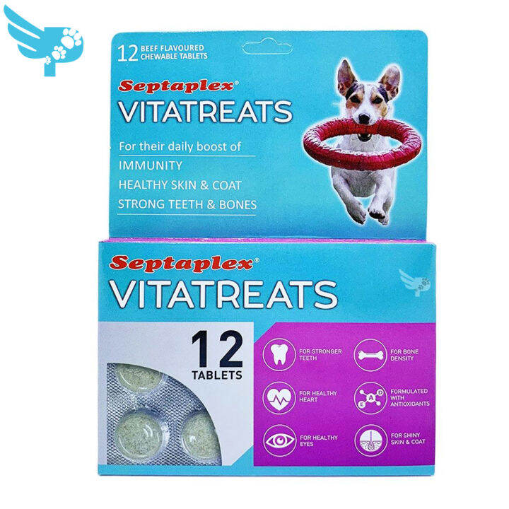 SEPTAPLEX VITATREATS (sold per 3 tablets) – For Pets - For Animal Use ...