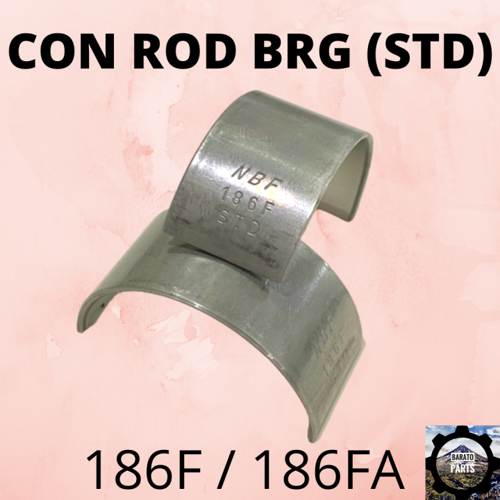 Connecting Rod Bearing (Standard/0.00) 186F / 186FA for Single Piston ...