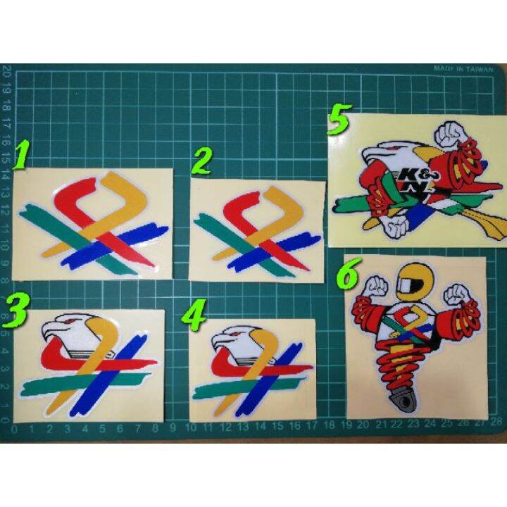 Sticker Cutting Motor Benetton Pangkah/Helang Pantul Reflect Sticker ...