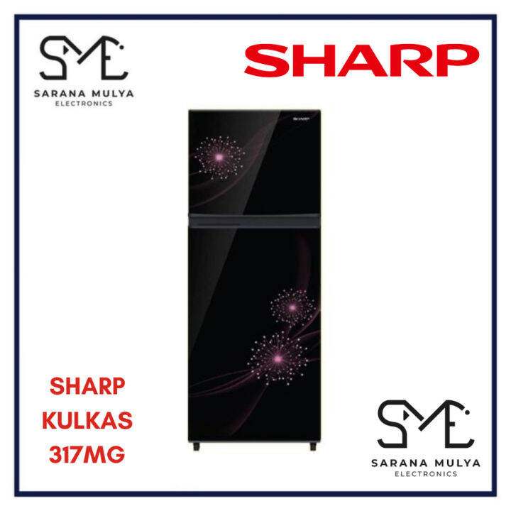 SHARP KULKAS 2 PINTU SJX 317MG - LEMARI ES 2 PINTU TANPA BUNGA ES SHARP 256L | Lazada Indonesia