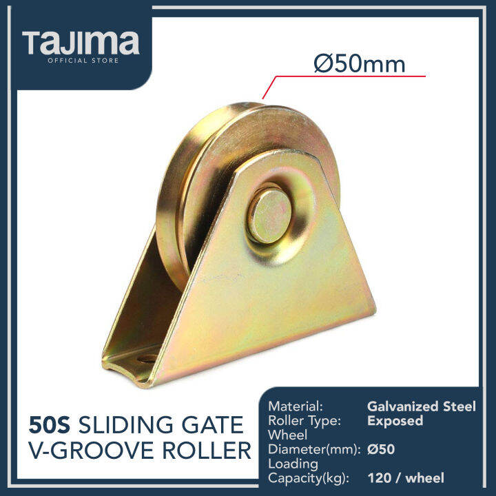 Sliding Gate Roller 50mm V-Groove Concealed Exposed Wheel | Lazada PH