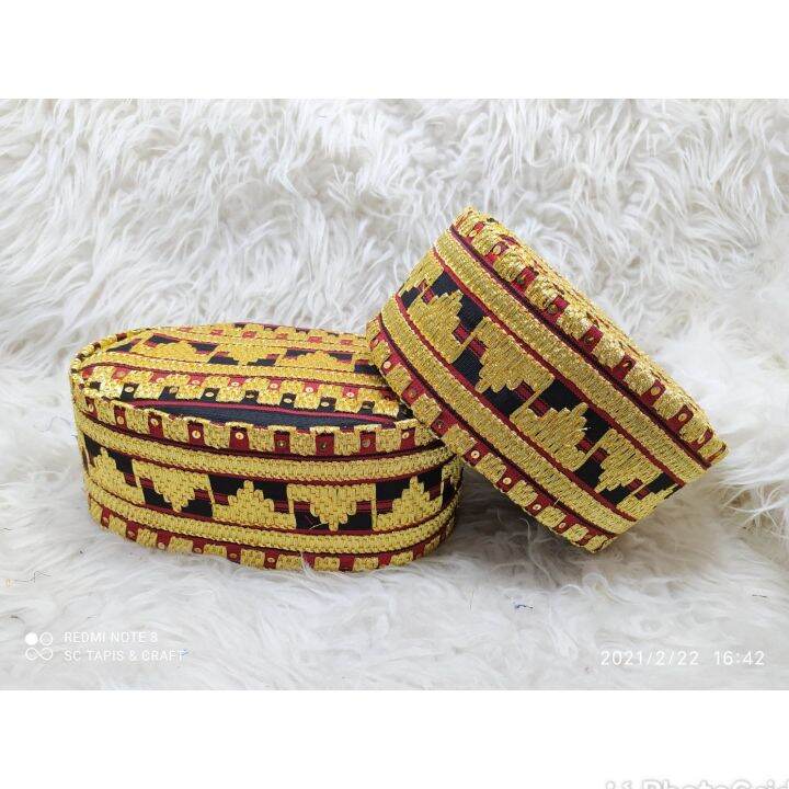 Kopiah peci tapis lampung TSC | Lazada Indonesia