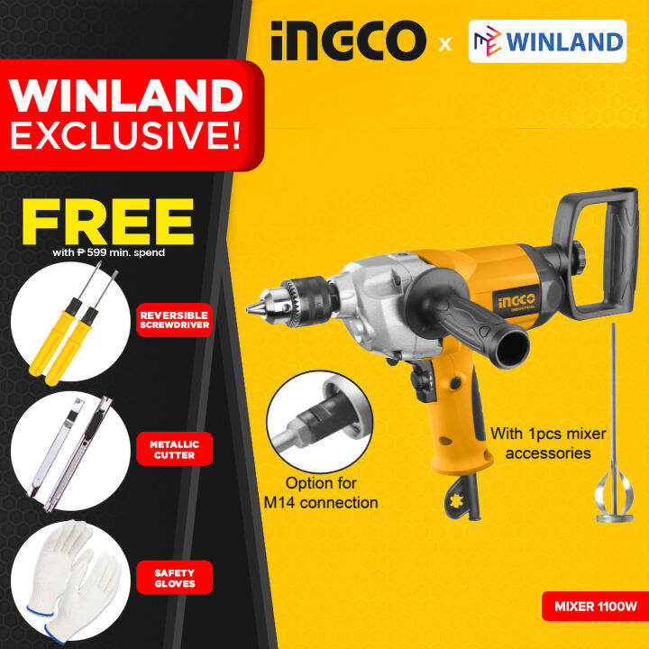 INGCO by Winland Electric Mixer 1100W MX11001 ING-PT | Lazada PH