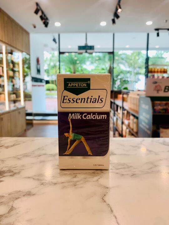 APPETON ESSENTIALS MILK CALCIUM TAB 120S | Lazada