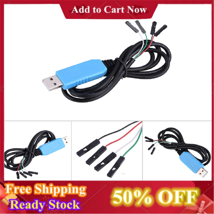 1buycart 1pcs PL2303TA USB To TTL RS232 Module Converter Serial Cable ...